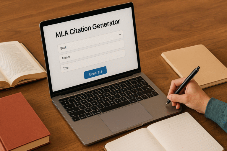 MLA Citation Generator: A Complete Guide for Students and Researchers