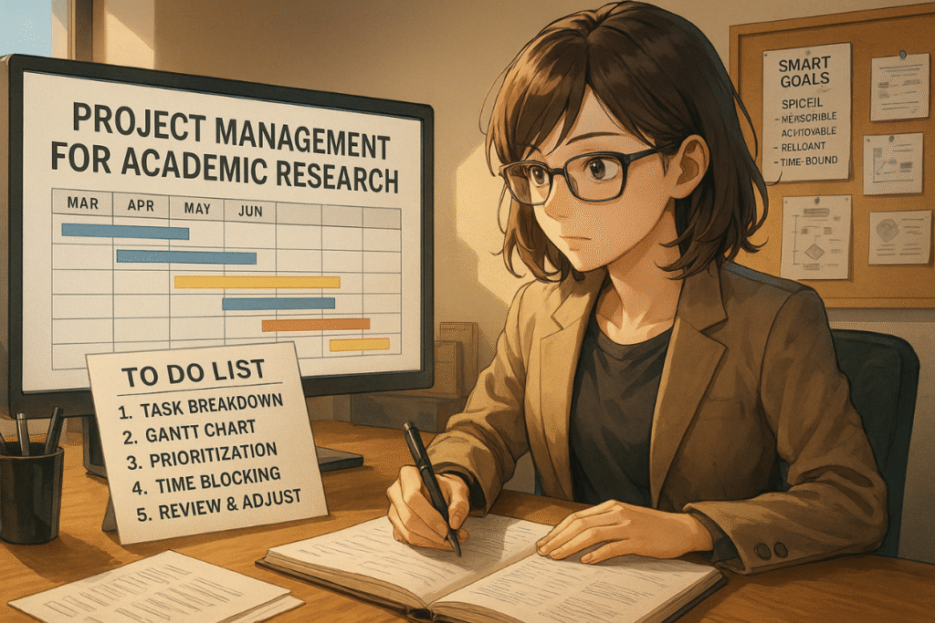 5 Project Management Techniques in Academic Research